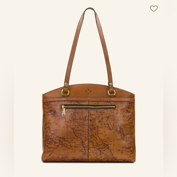 Patricia Nash | Bags | Patricia Nash Poppy Signature Map Leather Tote ...
